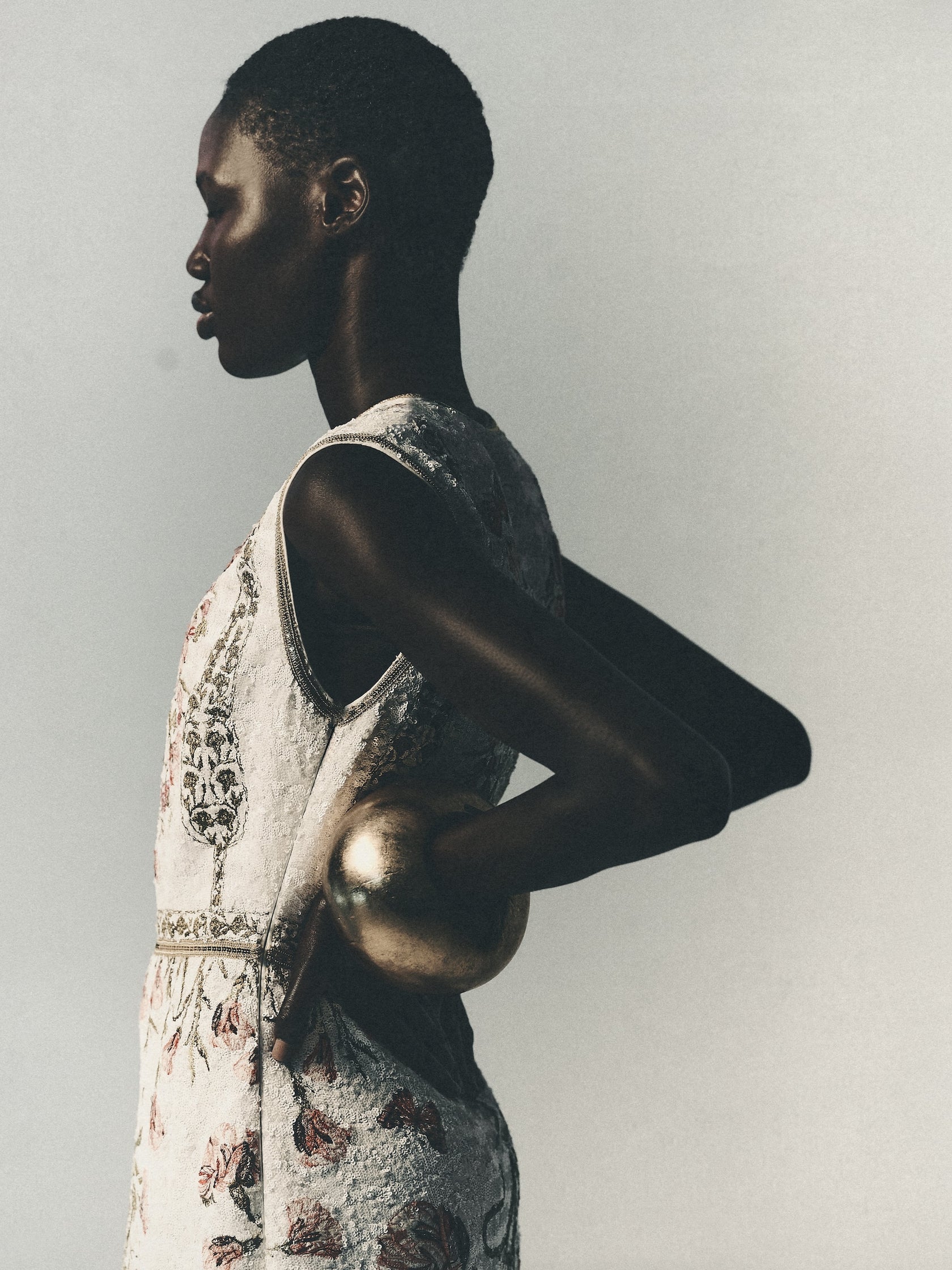 Coco mega bangle: goldfoil – Monies